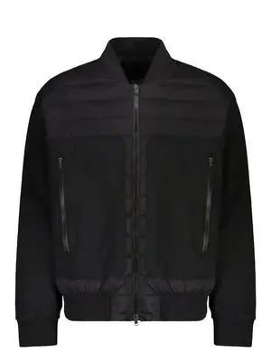 Herno Padded Zip-fastening Bomber Jacket - Black