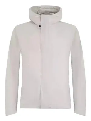 Herno Zip-up Hooded Jacket - Grey