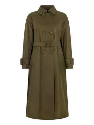 Herno Belted Trench Coat - Green