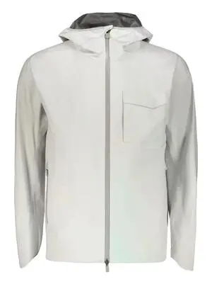 Herno Zip-up Hooded Jacket - Neutrals