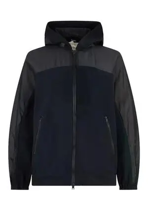 Herno Zip-up Hooded Jacket - Black