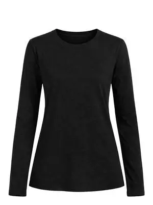 Velvet By Graham & Spencer Long-sleeve T-shirt - Black