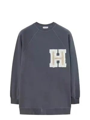 HALFBOY Logo-patch Sweatshirt - Grey