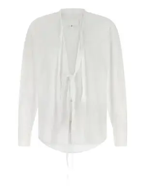 MAISON MARGIELA V-neck Shirt - White