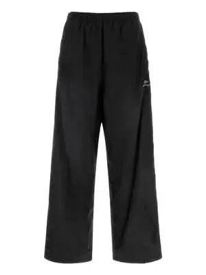 Balenciaga Side-stripe Trousers - Black