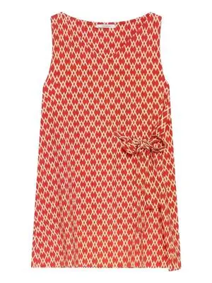 Malìparmi V-neck Top - Red
