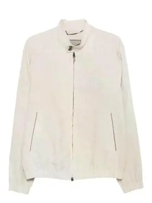Canali Zip-up Jacket - Neutrals