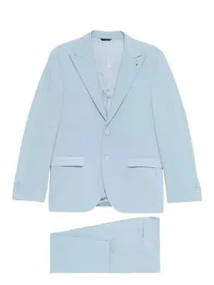 MANUEL RITZ Single-breasted Suit - Blue