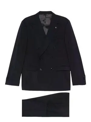MANUEL RITZ Double-breasted Suit - Blue