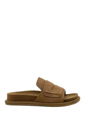 PALOMITAS BY PALOMA BARCELÒ Caliope Suede Flat Sandals