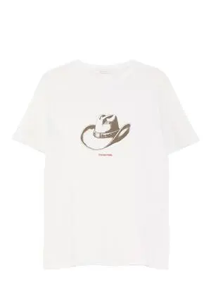 TRAMAROSSA Hat-graphic T-shirt - Neutrals