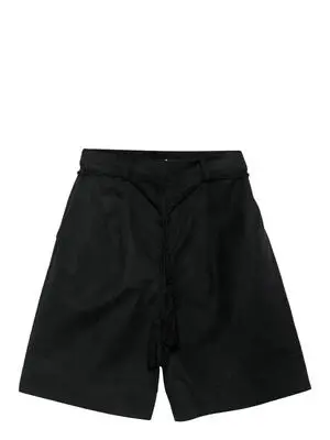 Posse Yvette High-waisted Tailored Short - Black