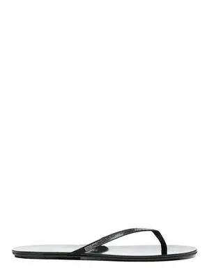 PEDRO GARCIA Embellished Thong Flip Flops - Black