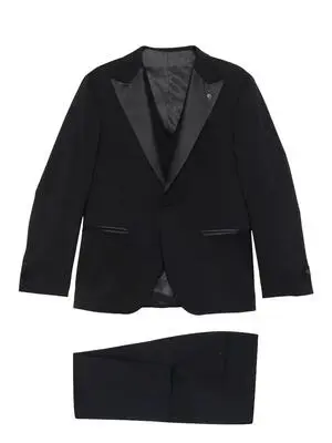MANUEL RITZ Single-breasted Suit - Blue