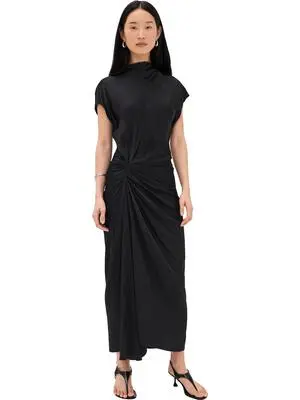 knee length dresses for ladies A.L.C. Women's Astrid Lace Midi Dress in Beige, Size 14 main image 1