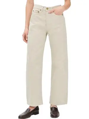 B Sides Slim Lasso Jeans - Chalk Overdye