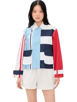 ROWING BLAZERS Nylon Utility Jacket - Blue