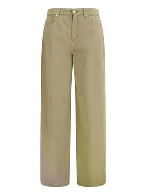 Max Mara Wide-leg Trousers - Green