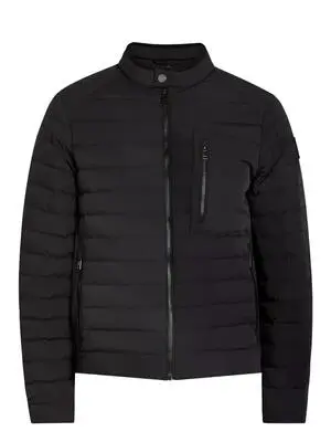 Belstaff Chassis Zip-up Quilted Jacket - Black