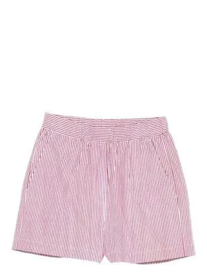 MANUEL RITZ Striped Shorts - Red