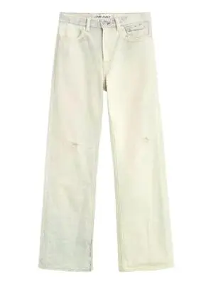 OUR LEGACY Printed Ripped Jeans