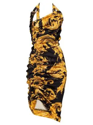 Versace Off-shoulder Dress - Black