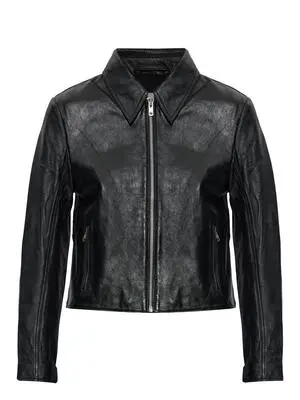 SAMSØE SAMSØE Samsøe Samsøe Sashiloh Leather Jacket