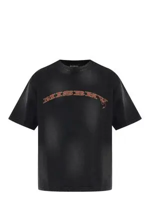 MISBHV T-shirt With Printed Logo - Grey