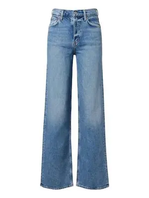 AGOLDE Ren Wide-leg Jeans - Blue