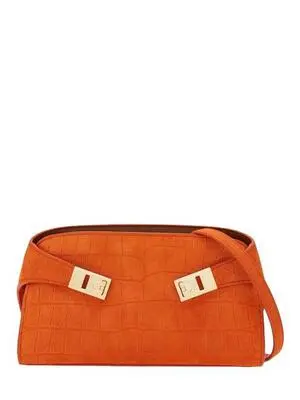 FERRAGAMO Hug Mini Crossbody Bag Gold