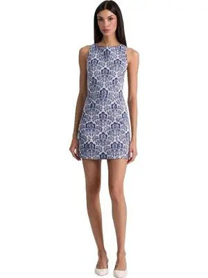 alice and olivia blue and white dress Two Piece Ruffles Ball Gown Homecoming Dresses With Ombre Sequins And Beaded main image 1