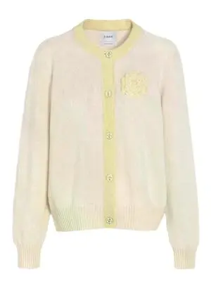 BARRIE B-Logo Cashmere Cardigan