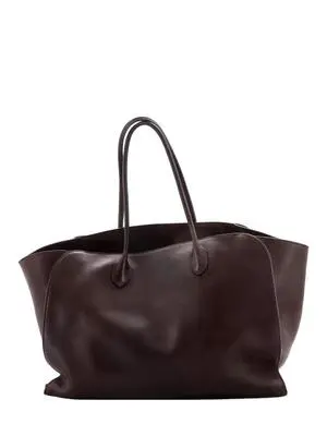 THE ROW Marlo Leather 17 Tote Bag - Red