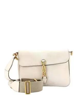 Gucci Jackie Soft Convertible Leather Shoulder Bag - Neutrals