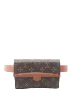 LOUIS VUITTON 1993 Arche Monogram-canvas Belt Bag - Brown