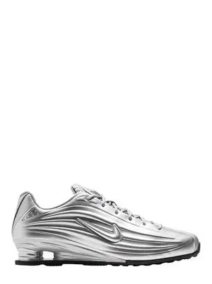 Nike Shox Z Metallic Sneakers - Silver