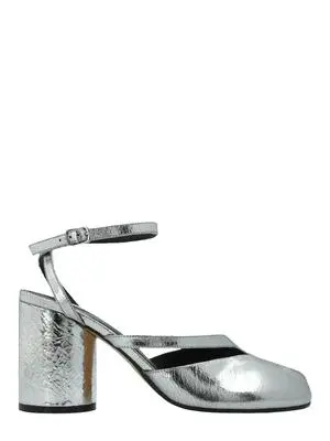 MAISON MARGIELA Tabi Pump Sandal - Silver