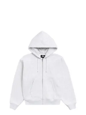 StÜssy Basic Diamond Zip Hoodie Grey
