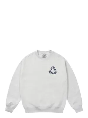 PALACE Og P3 Crewneck - Grey