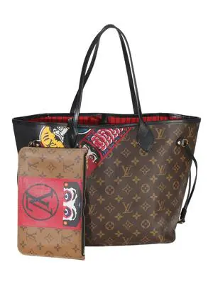 LOUIS VUITTON Monogram Canvas Neverfull Mm - Brown
