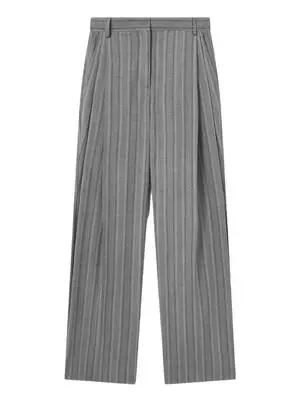 Stella McCartney Striped Tailored Trousers - Grey