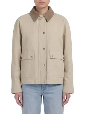 Brunello Cucinelli Textured Collared Jacket - Beige