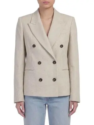 Brunello Cucinelli Double Breasted Jacket - Beige