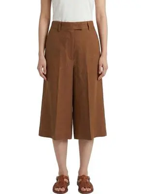 LARDINI Tailored Culottes - Brown