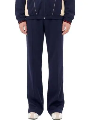 Valentino Garavani Cotton Blend Jogging Pants - Blue