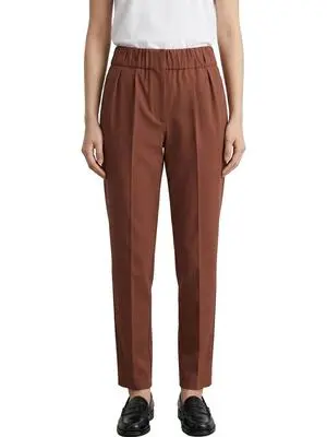 Brunello Cucinelli Brunello Cucinelli Tailored Trousers Red