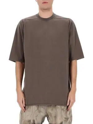 Rick Owens Cotton Oversized T-shirt - Brown