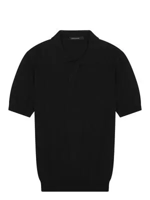 Tagliatore Polo In Cotone - Black