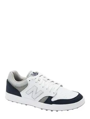 NEW BALANCE 480 Golf Sl Spikeless Golf Shoes - White/navy
