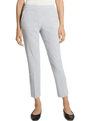 Theory Treeca Pull-On Pants Black Multi